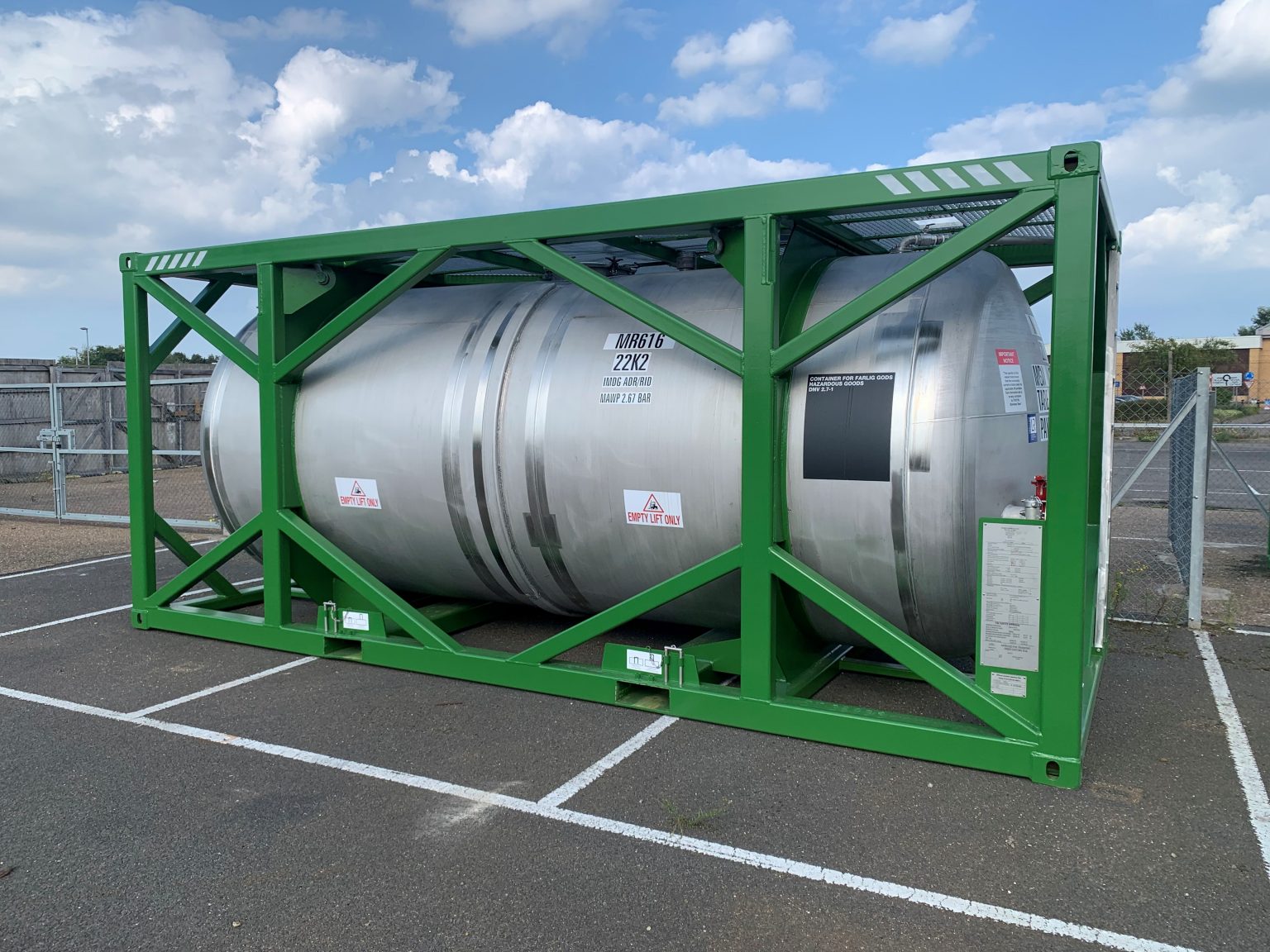 New 19m3 Transportation Tanks in Stock - ATI Tank Hire